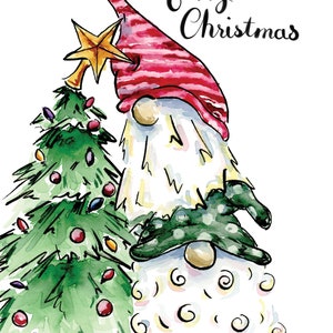 Merry Christmas 5x7 Greeting Card | MANY DESIGNS AVAILABLE | Happy ...