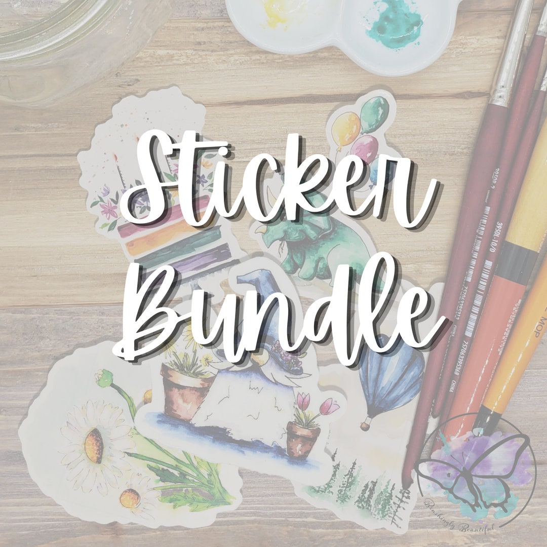 Vinyl Sticker Bundle | Make Your Own Sticker Pack | Choose Your ...