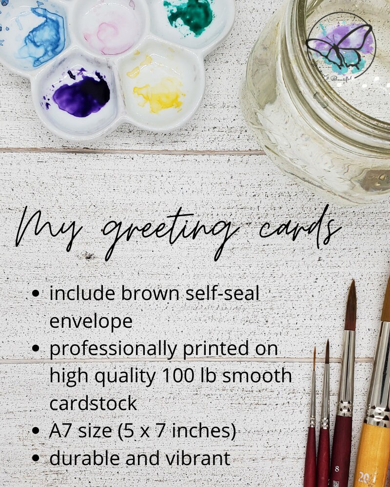 Merry Christmas 5x7 Greeting Card MANY DESIGNS AVAILABLE Happy Holidays ...