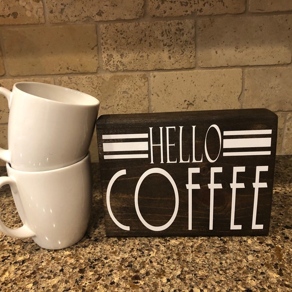 Coffee Bar Signs - Etsy