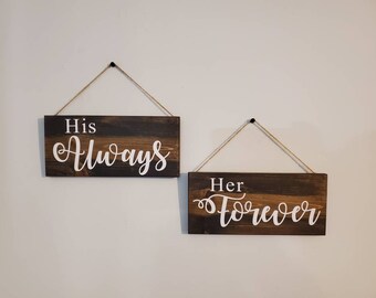 His Always Her Forever - Etsy