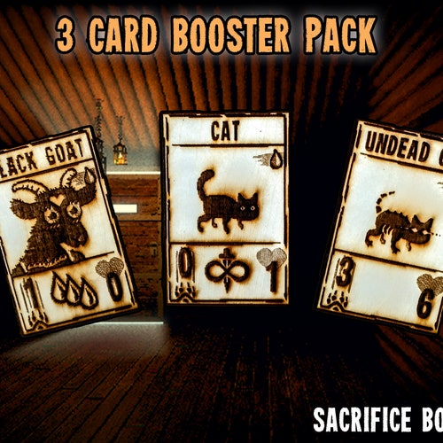 Inscryption Eight Card Booster Pack - Etsy