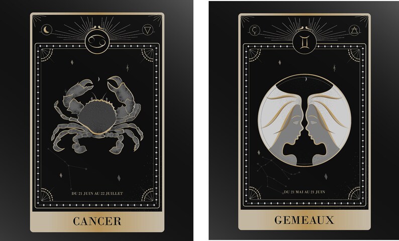 Print ZODIAC BELIER / Astrology Signs / Zodiac Wall Art / Zodiac ...