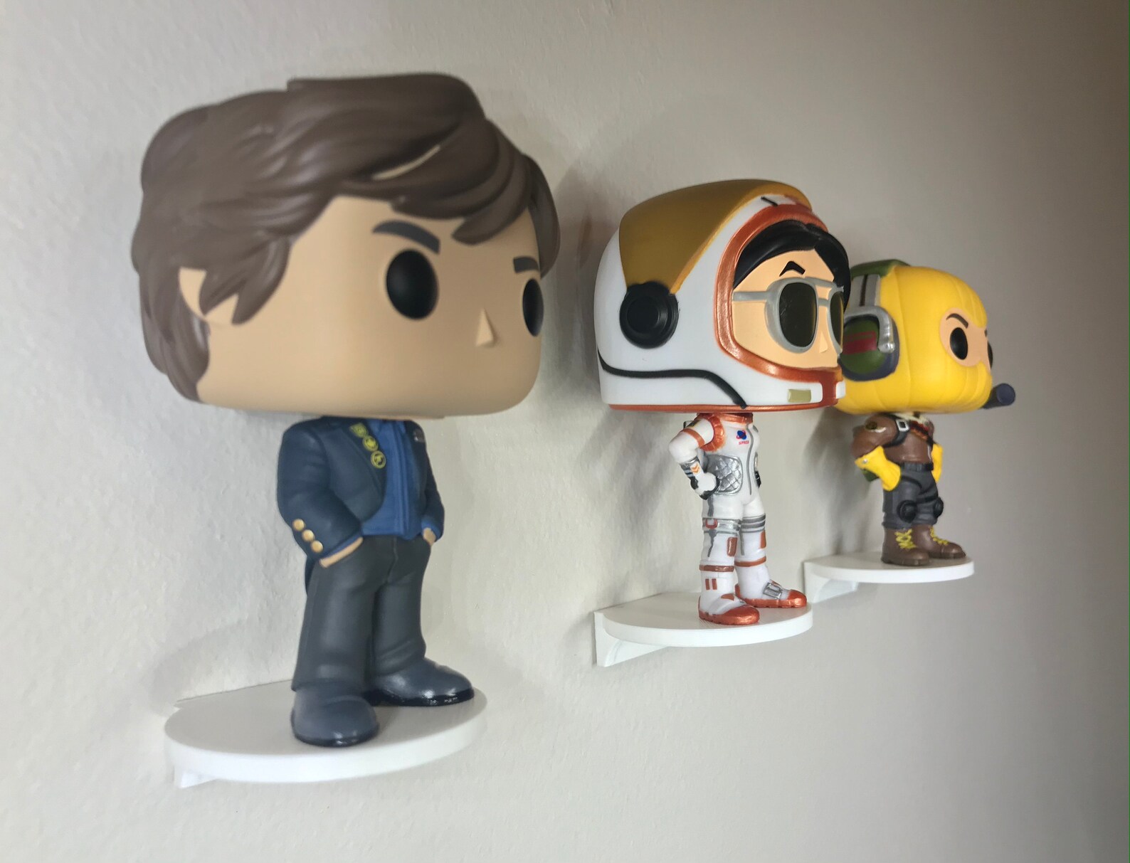 Wall Mount Display Shelf for Funko Pop - 2" Diameter Stand - Etsy