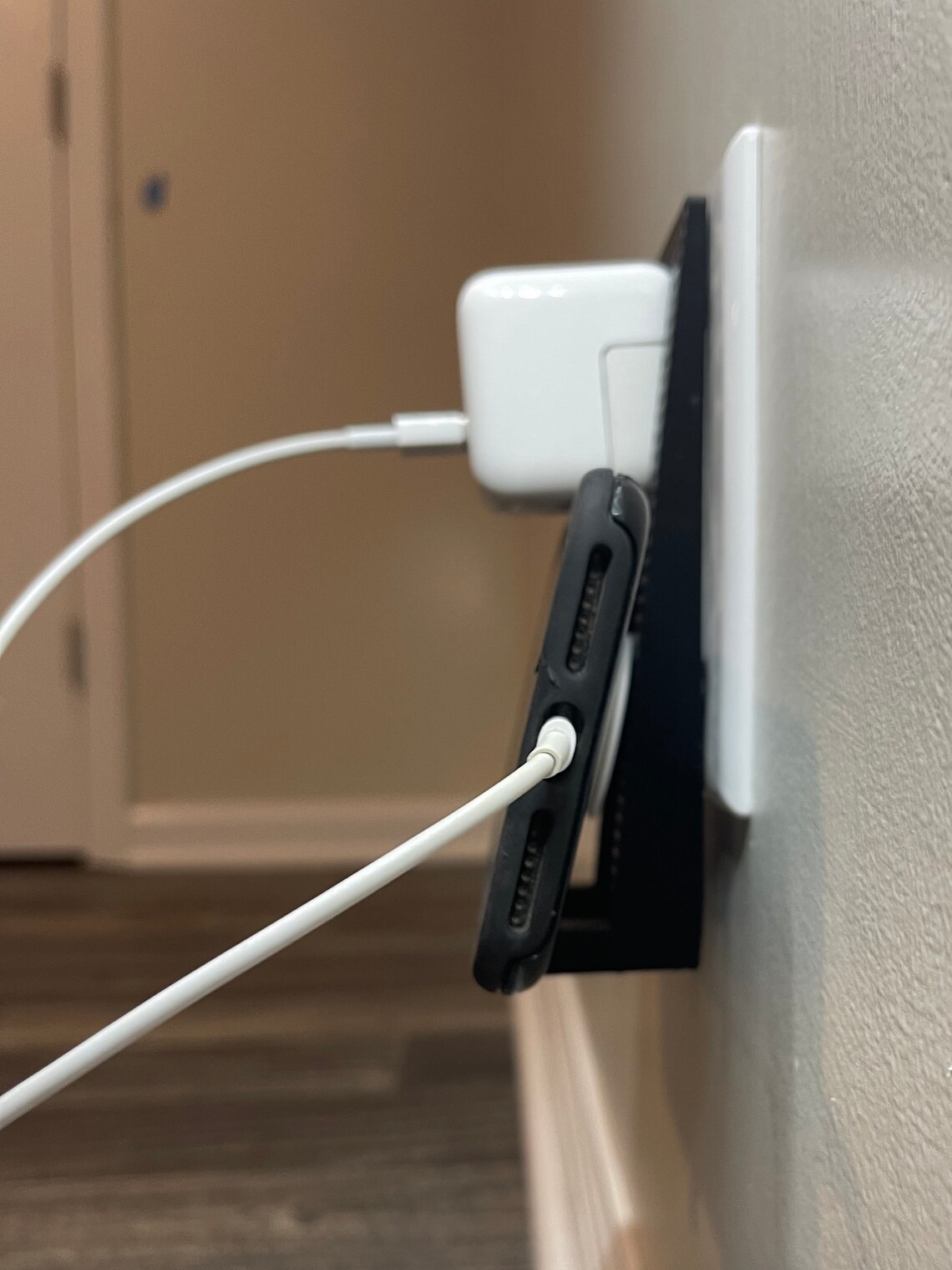 IPhone Wall Outlet Charging Stand - Etsy