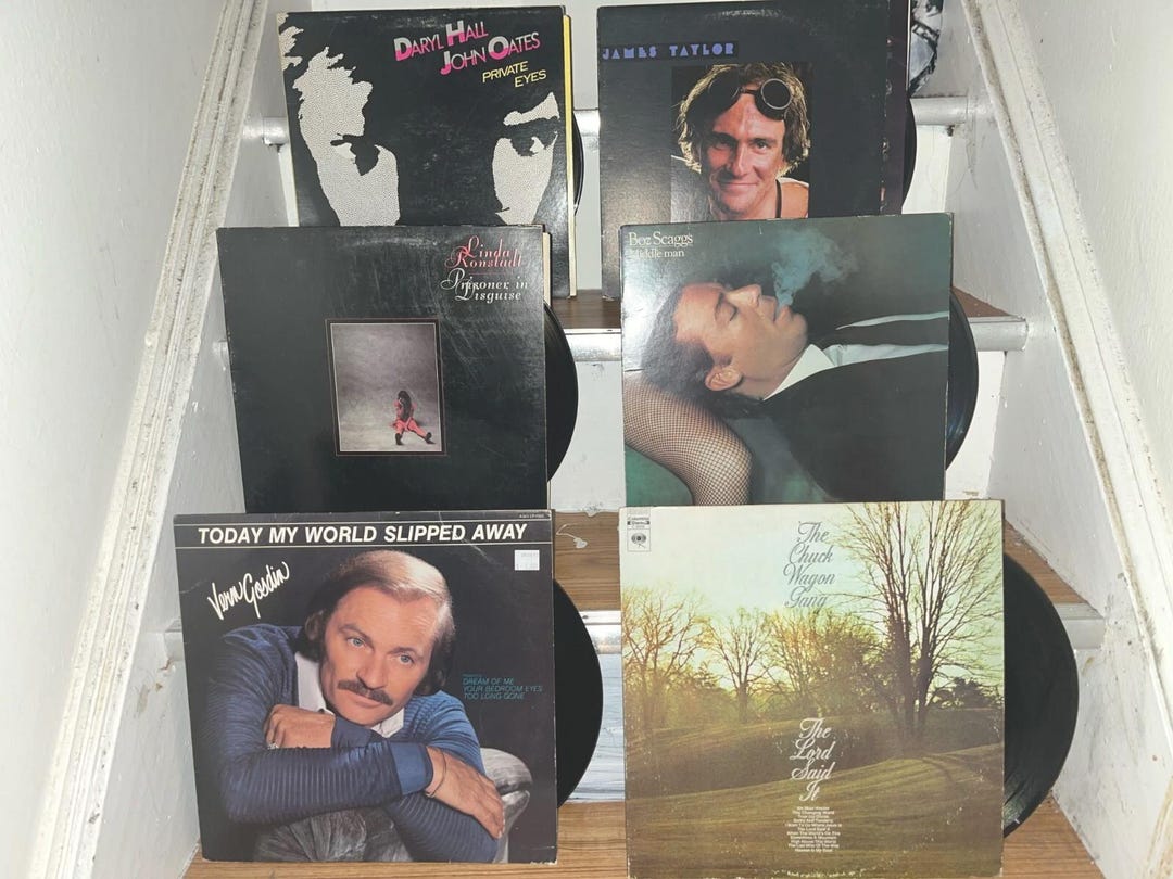 Vintage Classic Rock Vinyl Records Lot, Six 12' Lps [pre-owned] - Etsy