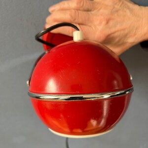 Red Mid Century Space Age Eyeball Wall Lamp - Etsy