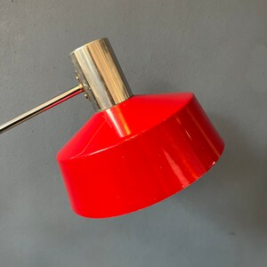 Adjustable Red Floor Lamp in Style of Hoogervorst - Etsy