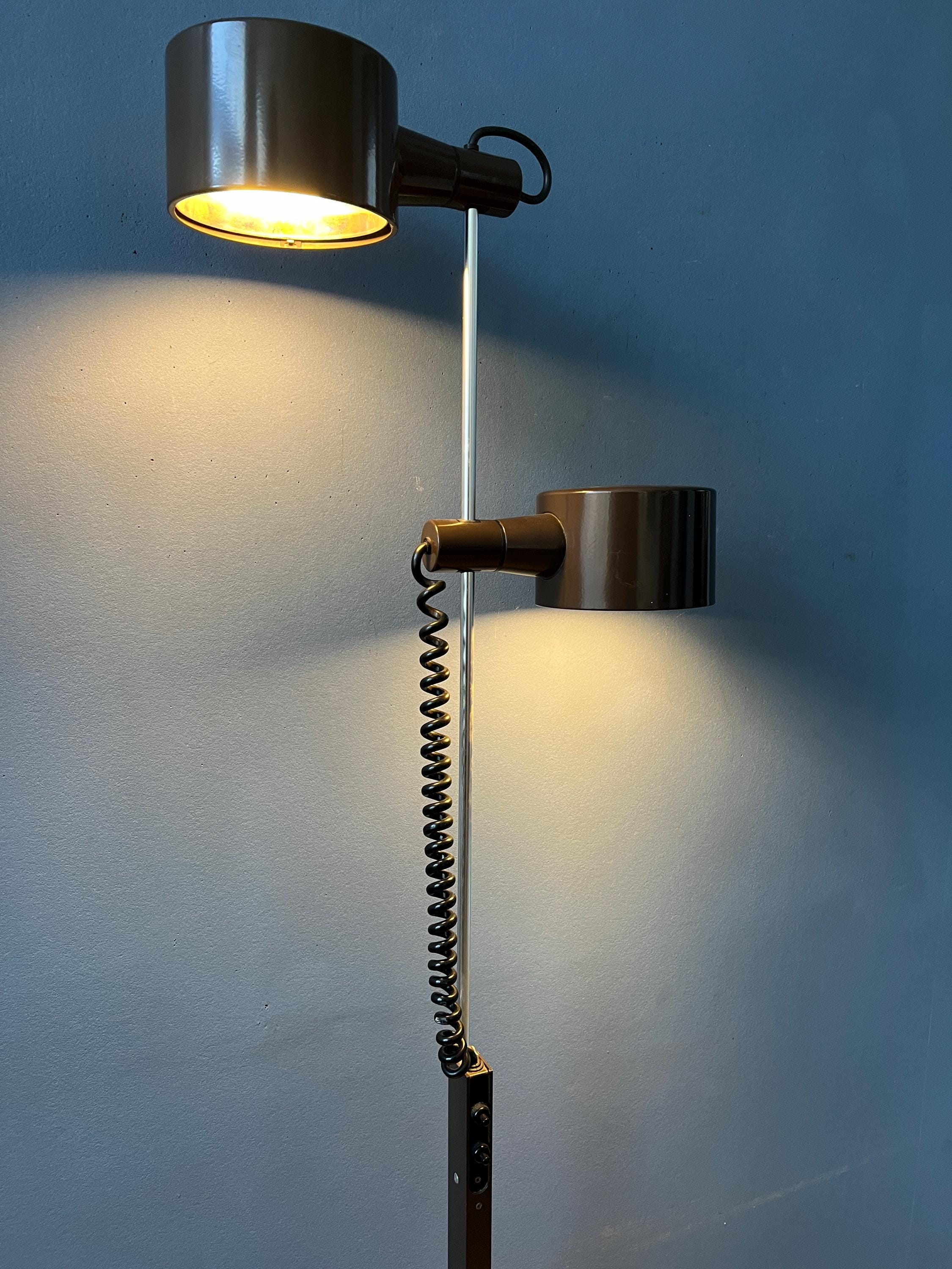 Vintage Conelight Floor Lamp by Ronald Homes - Etsy