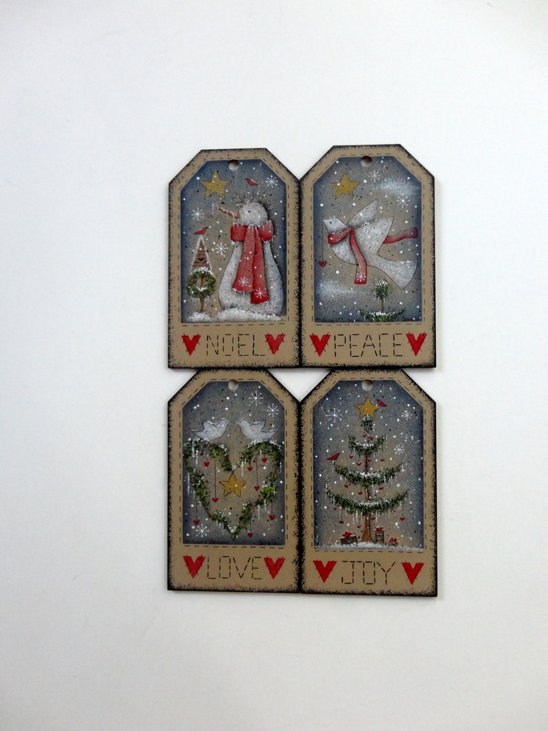 Primitive Hang Tags - Etsy