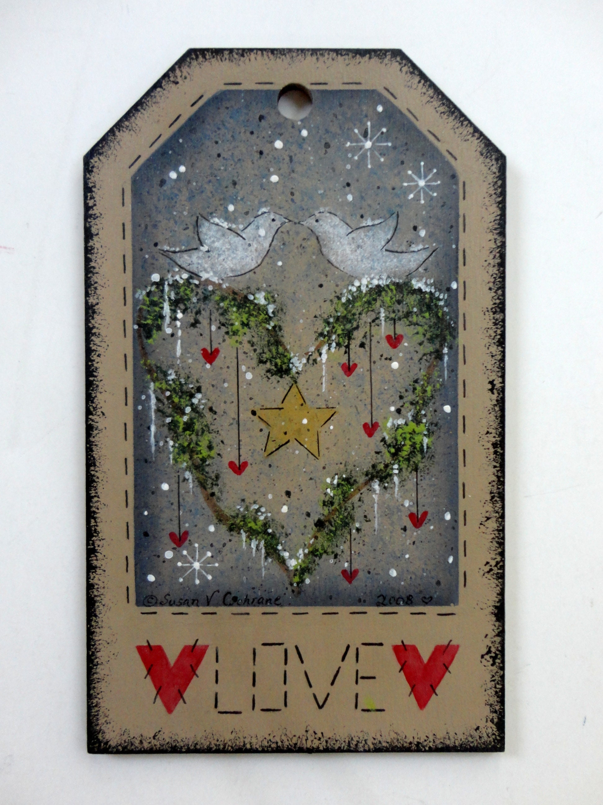 Primitive Hang Tags - Etsy