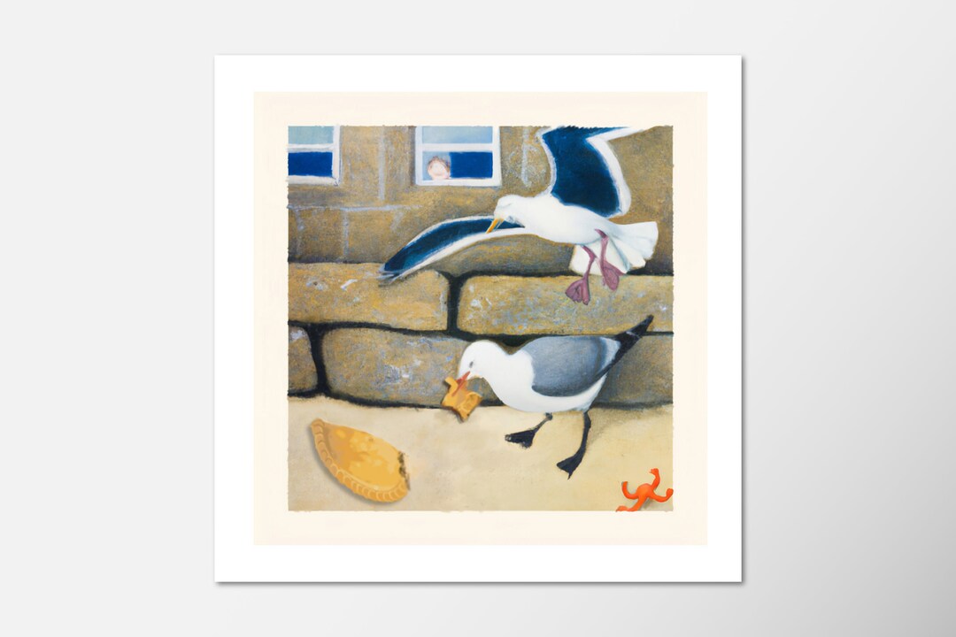 Cornish Birthday Card, 'that Pasty Thief', Cornish Language, Cornwall ...
