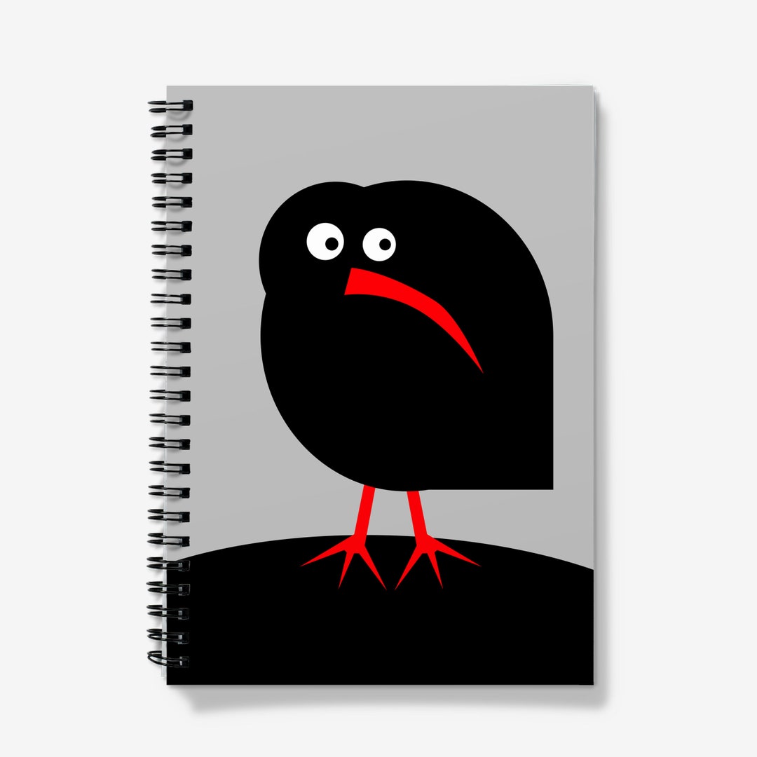 Chough Notebook Cornish National Bird Cornish Chough - Etsy