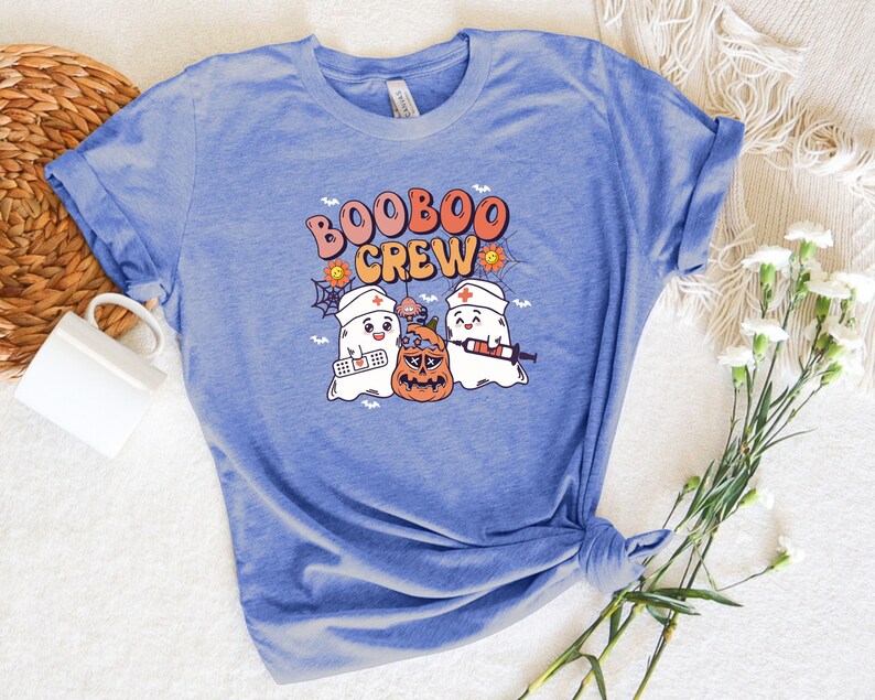 Halloween Nurse Sweatshirt, Nurse Fall Sweatshirt, Halloween Boo Shirt ...