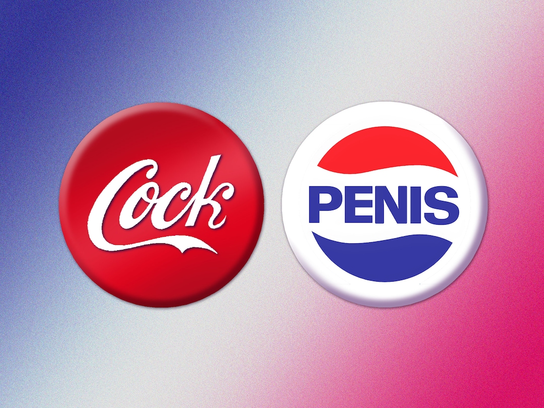 Coke & Pepsi Cock/penis Parody 2.25" Buttons - Etsy