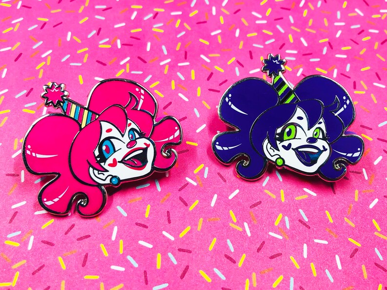 Clown Girl Pins - Etsy