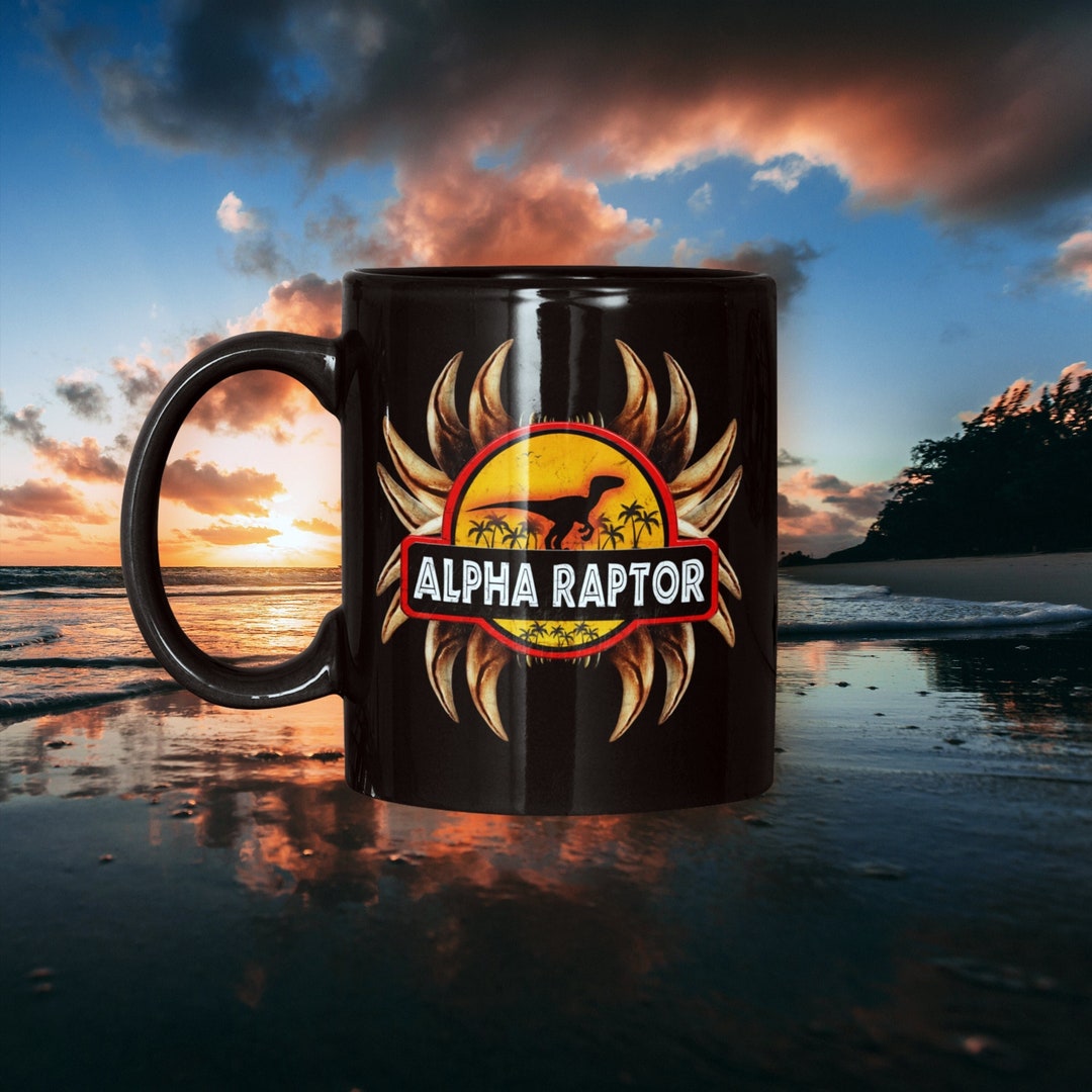 Alpha Raptor Mug / Dinosaur Game Survival Video Gamer / - Etsy España