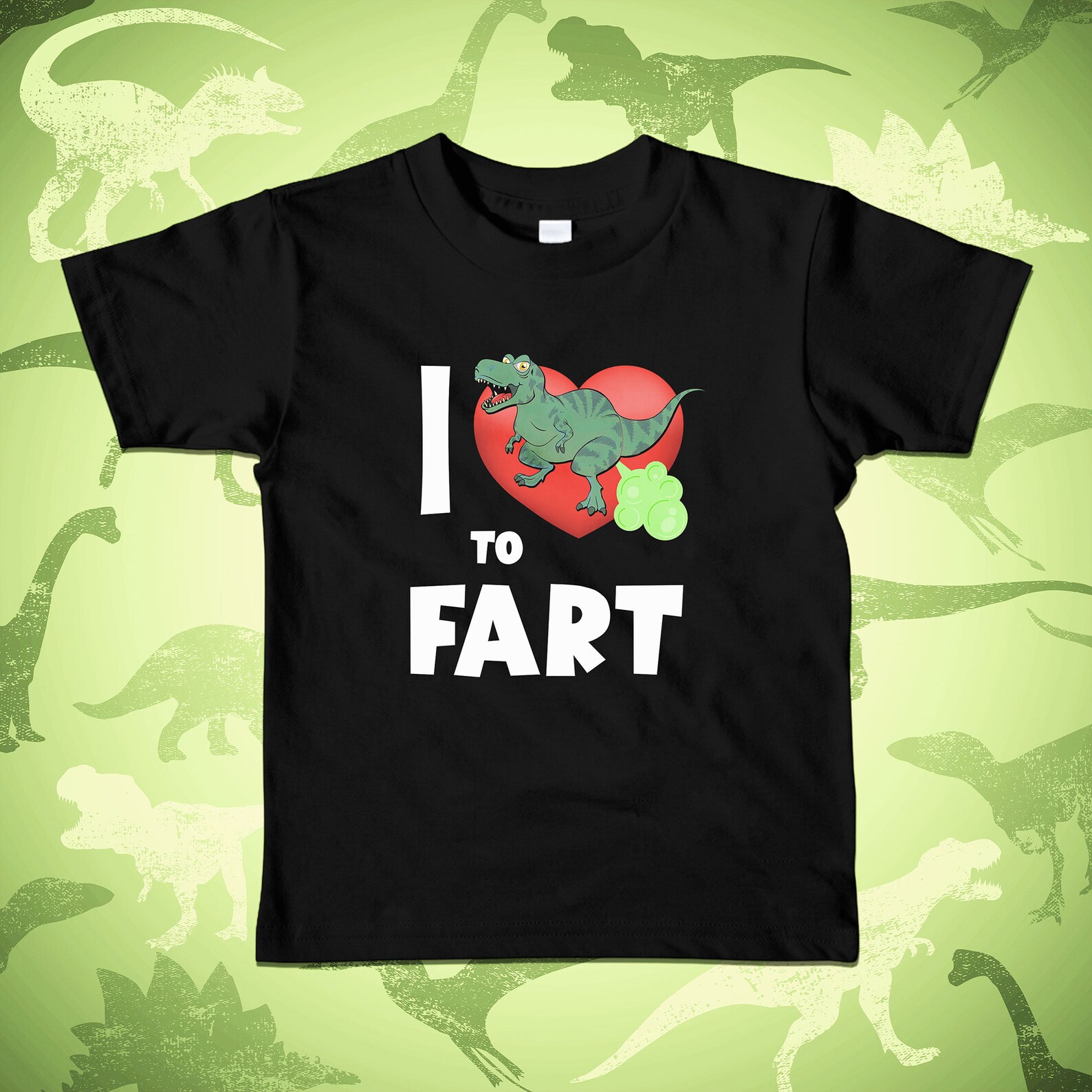 I Love to Fart T-rex Dinosaur Shirt Boys Fart Shirts - Etsy