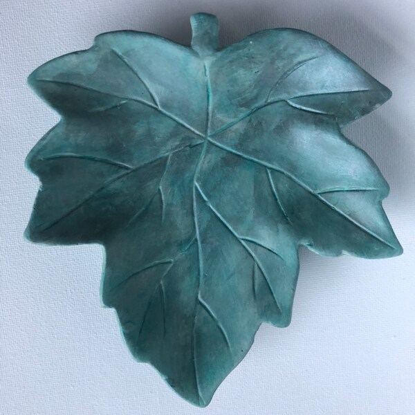 Ceramic Leaf Dish - Etsy