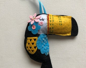Hanging Toucan - Etsy