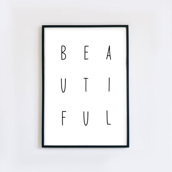 Beautiful Print - Etsy UK