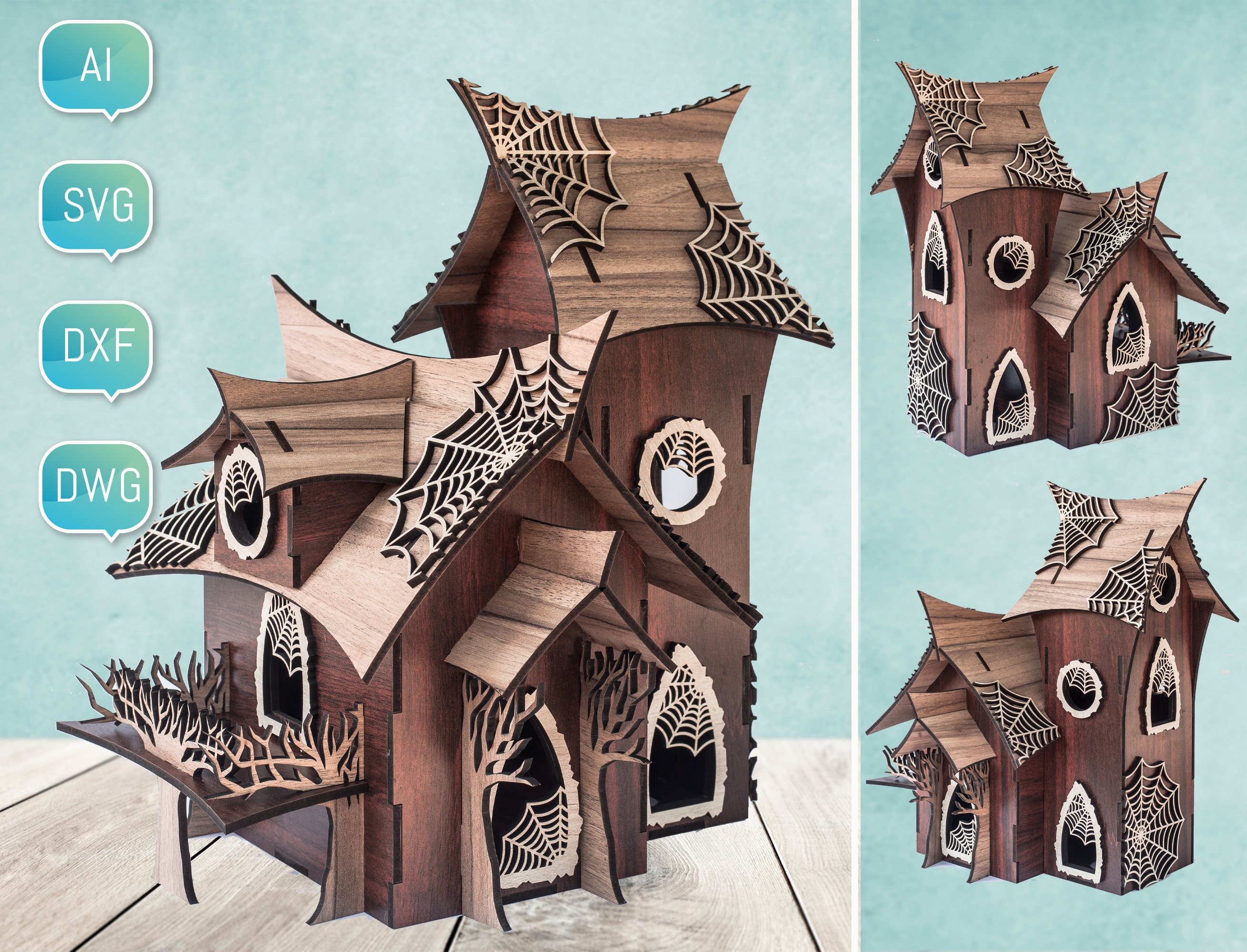 Laser Cut Houses - Etsy