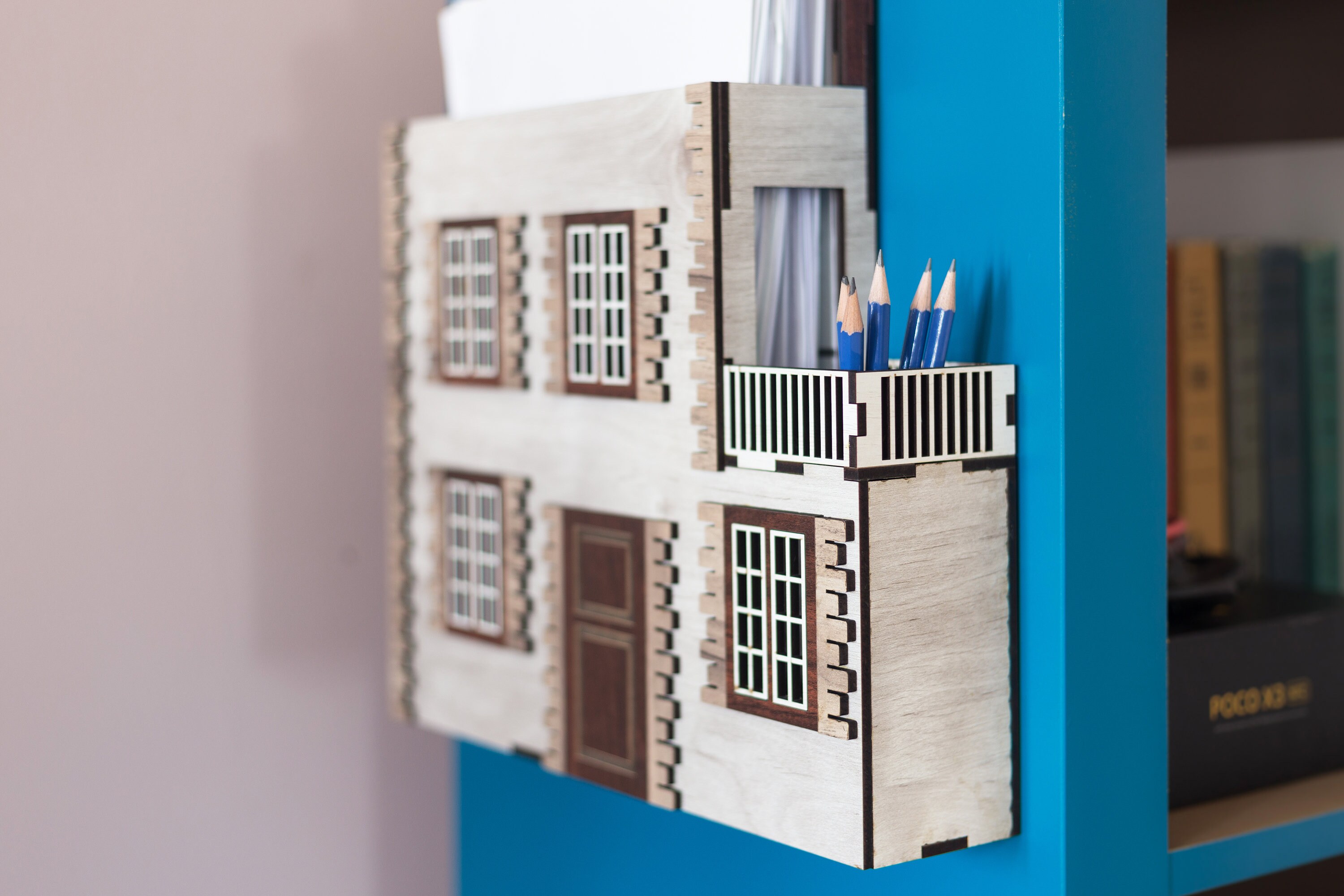 Laser Cut Desk Organizer Glowforge SVG Files DXF for Plasma DIY Cnc ...