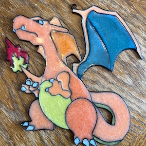 Charizard Resin/3d Printed Wall Hanging/suncatcher/pokemon Suncatcher ...