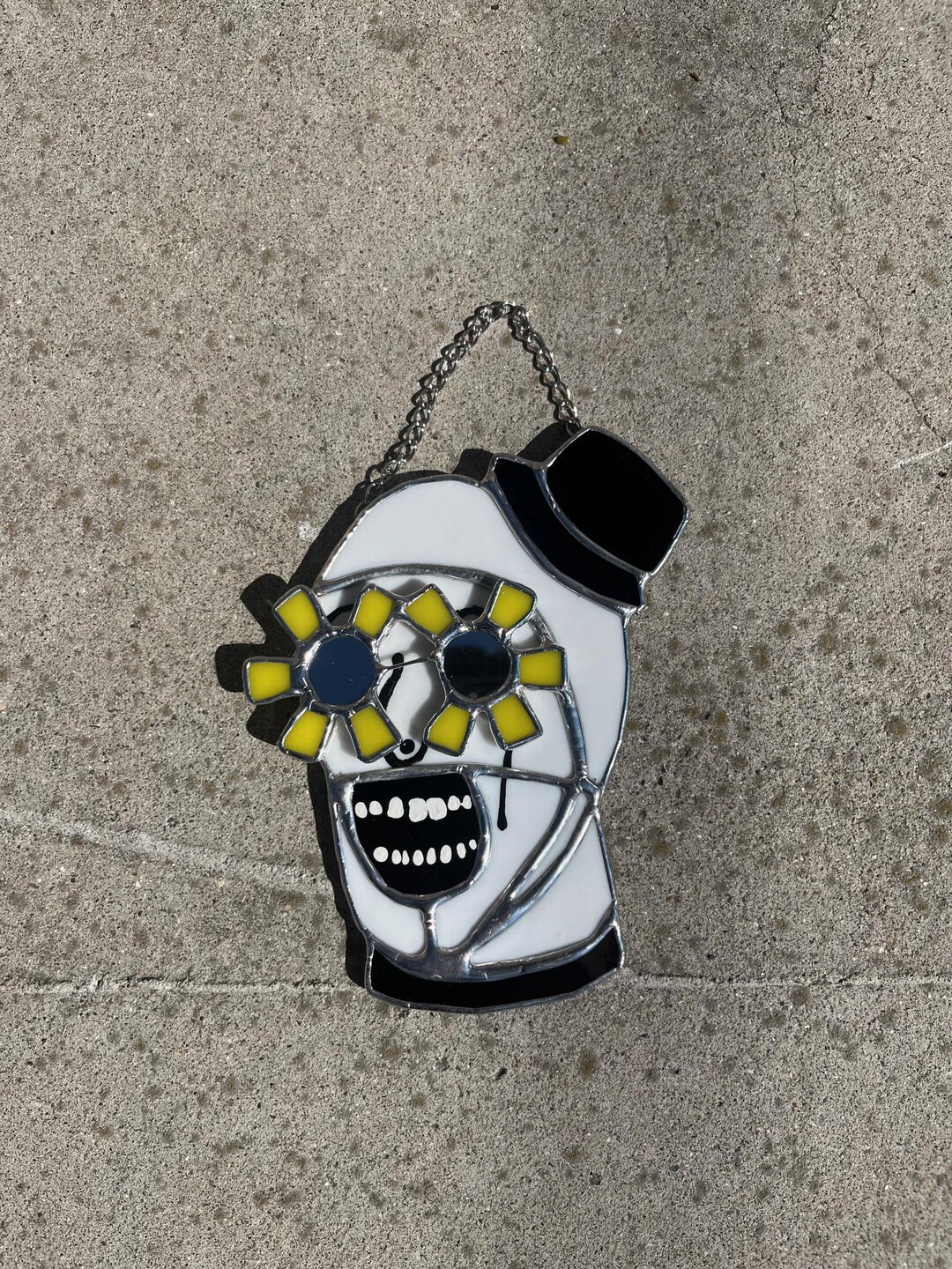 Art the Clown Terrifier Stained Glass/terrifer Art/art the Clown Glass ...
