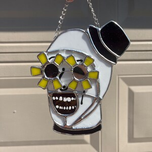 Art the Clown Terrifier Stained Glass/terrifer Art/art the Clown Glass ...