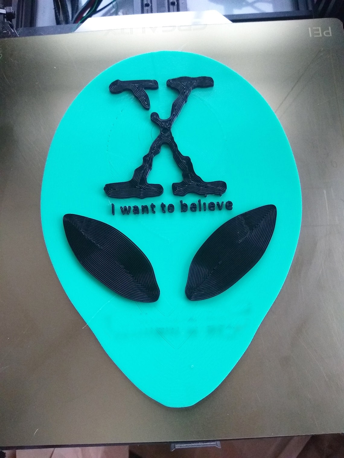 X-files Sign. 3D Printed - Etsy