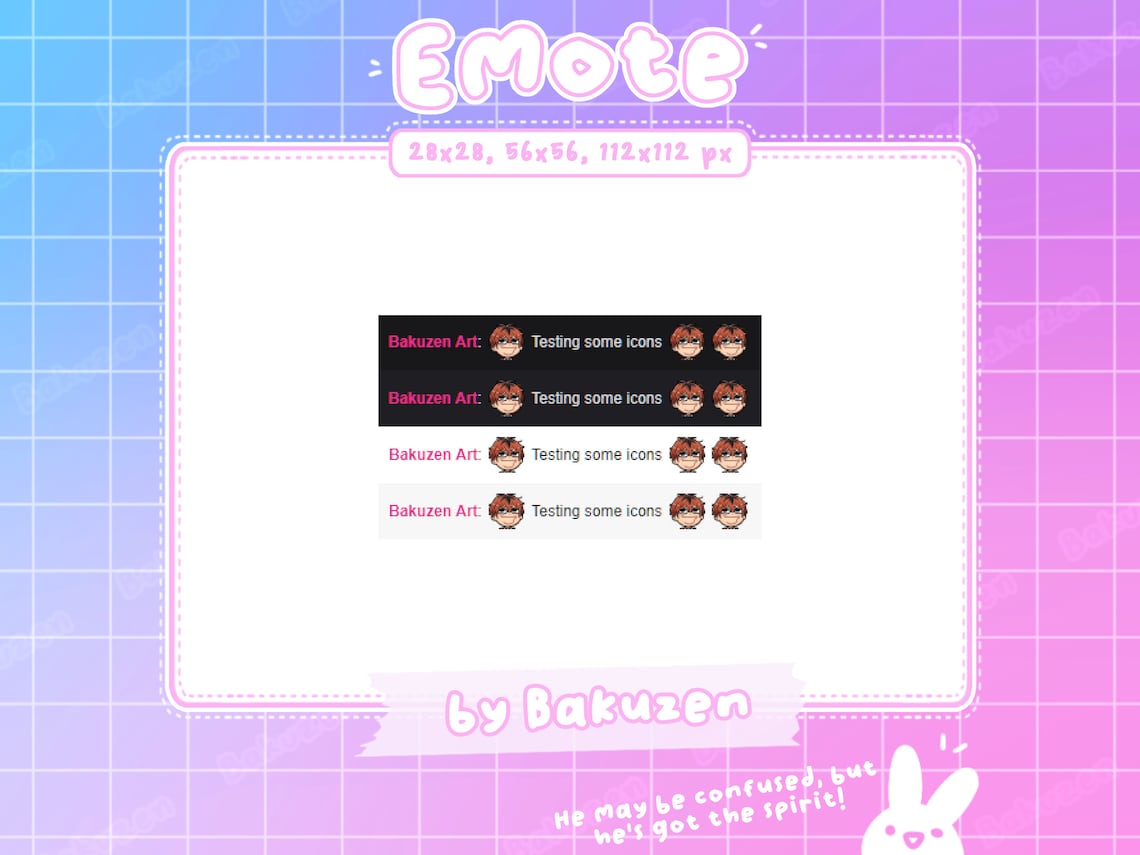Frieren: Beyond Journey’s End Stark Clueless Emote for Twitch + Discord ...