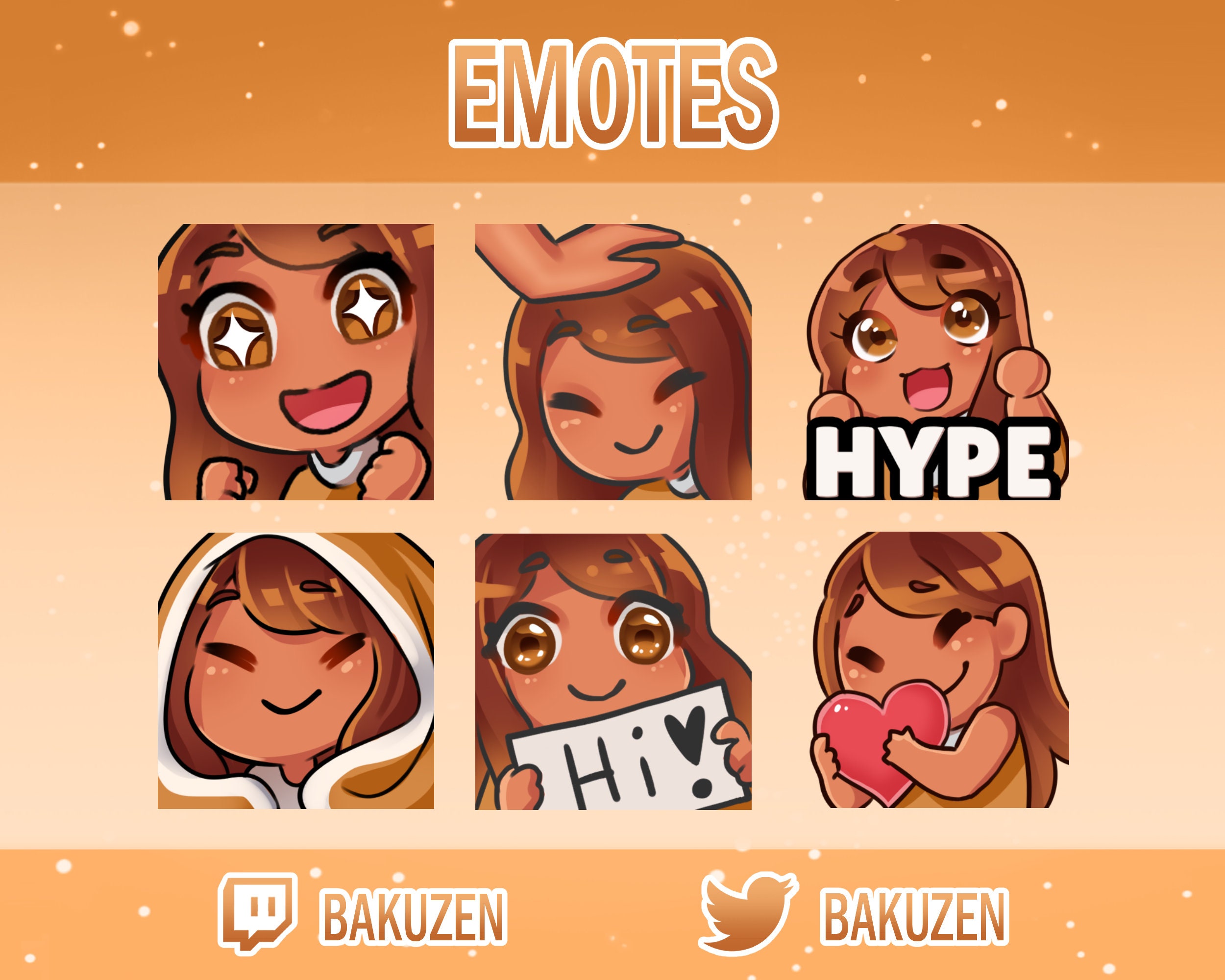 Art & Collectibles Digital Drawing & Illustration Brown eyes girl ...