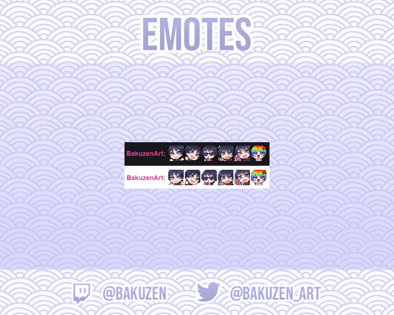 Scaramouche Genshin Impact Emote Set - Twitch/discord/youtube (shrug ...