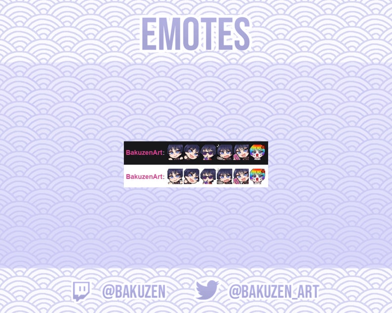 Scaramouche Genshin Impact Emote Pack for Twitch Discord & - Etsy Canada