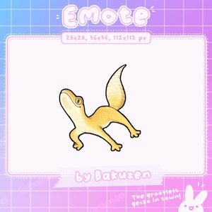 Leopard Gecko Animated GIF Jam/dance Emote for Twitch & Discord - Etsy