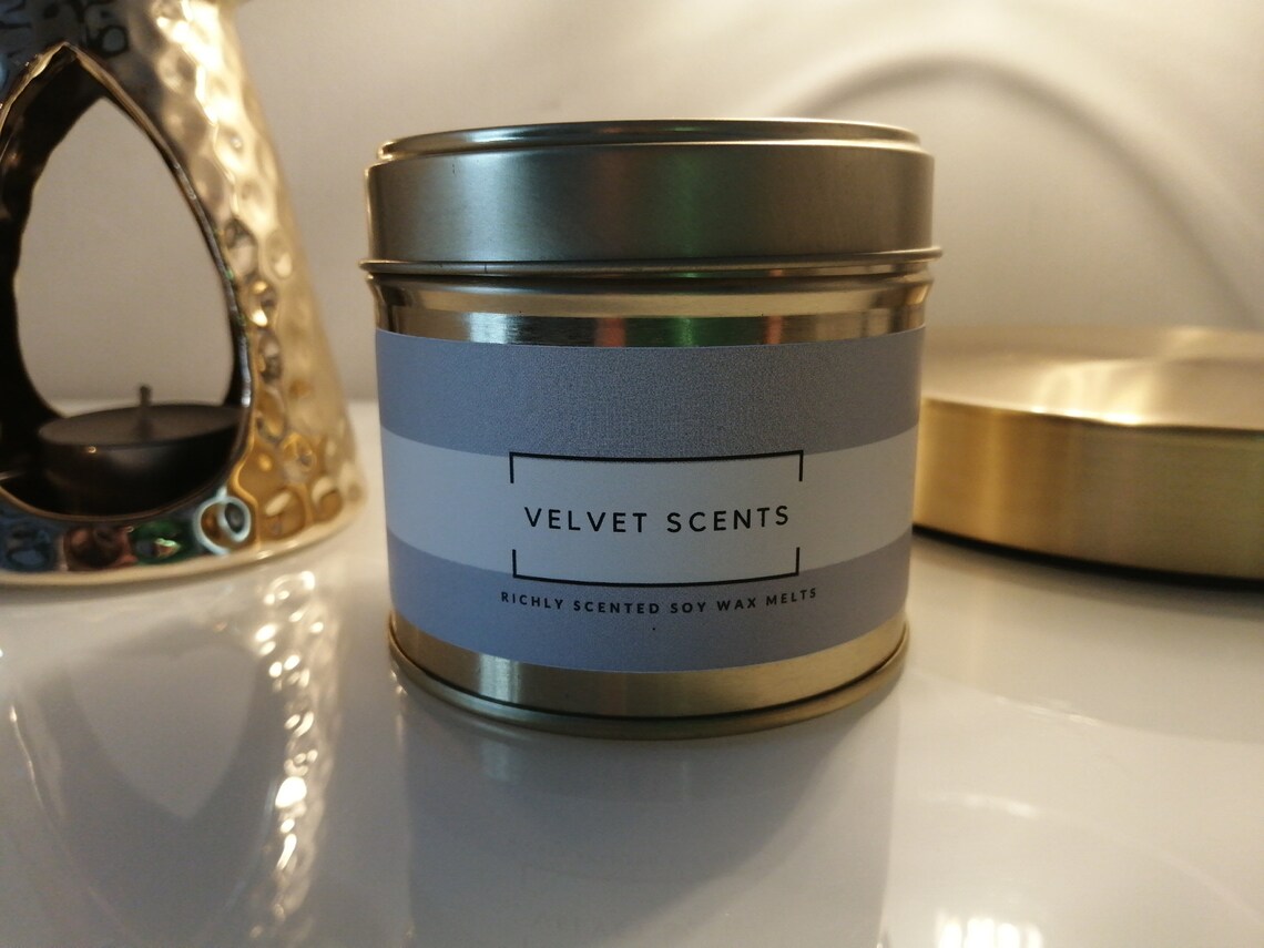 Strongly Scented Eco Soy Wax Melts: Tin of Hearts - Etsy