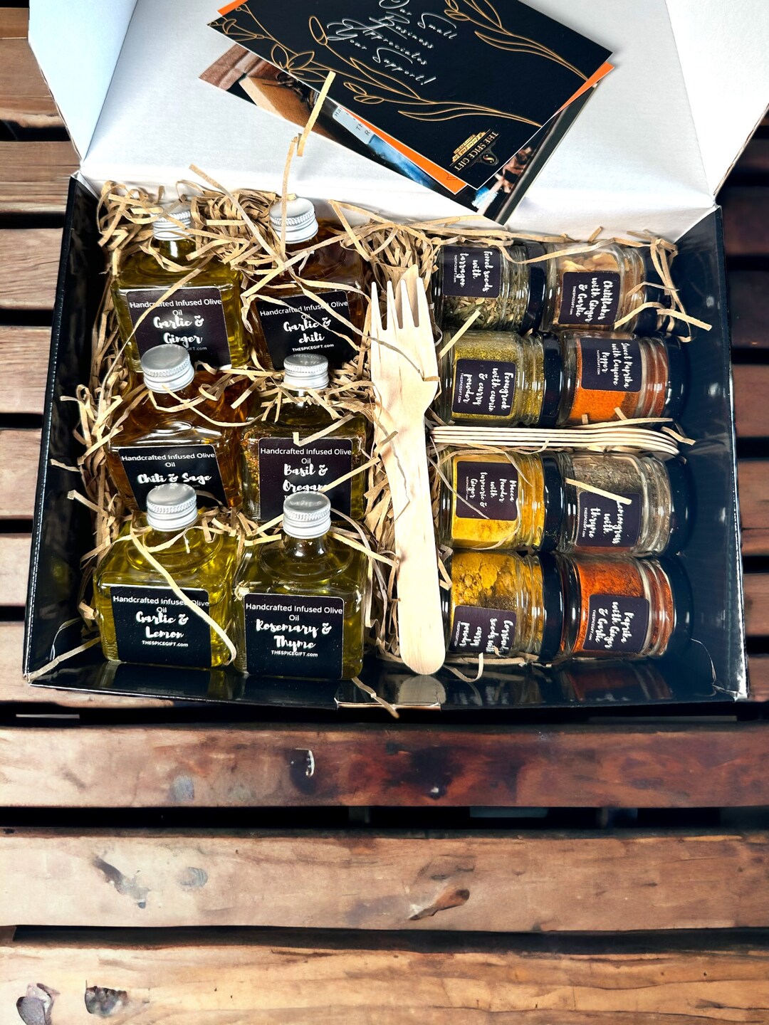 Spice Set Must Have Spice Gift Set With Six Different Infused Olive ...