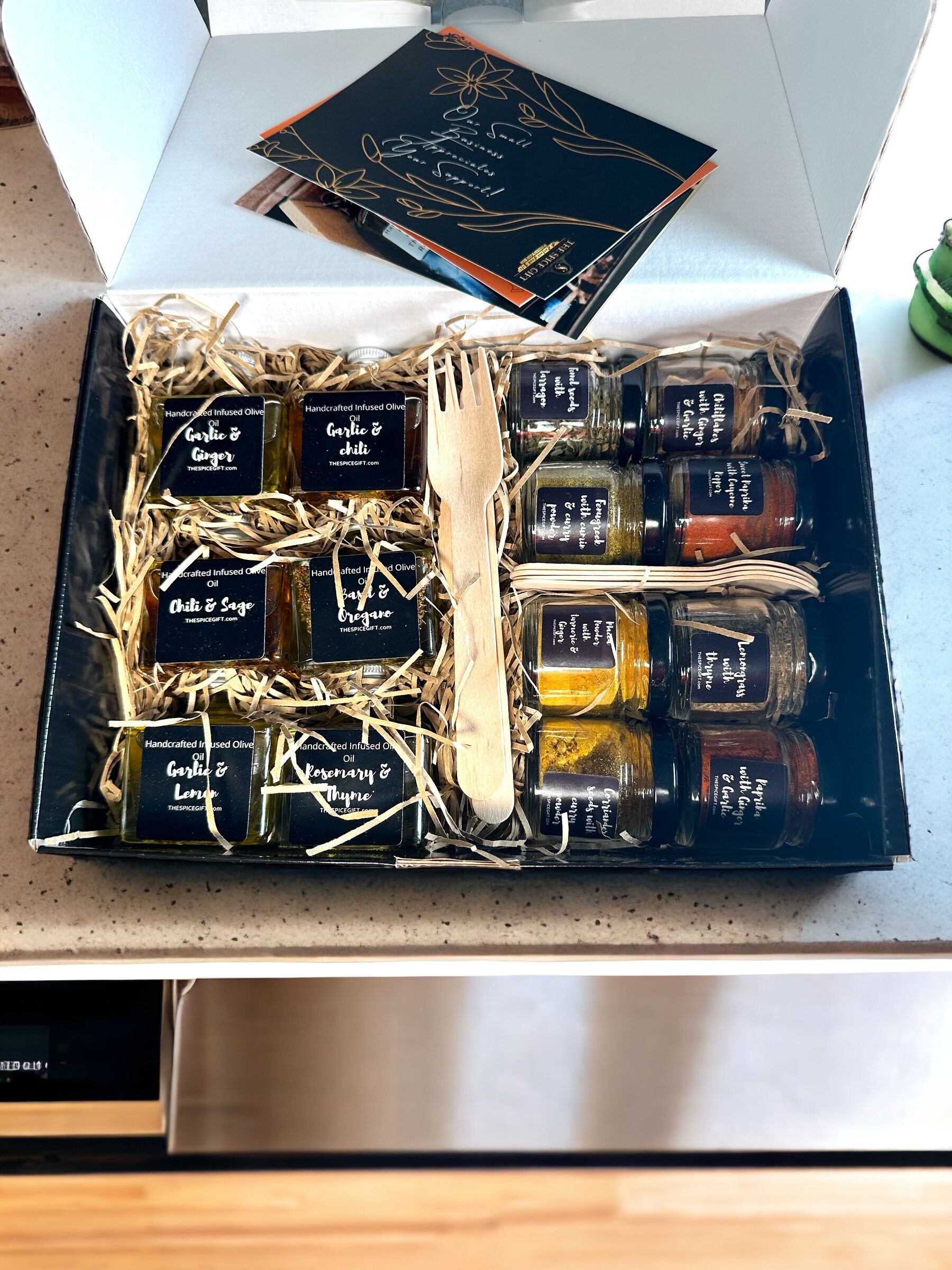 Spice Set Must Have Spice Gift Set With Six Different Infused Olive ...