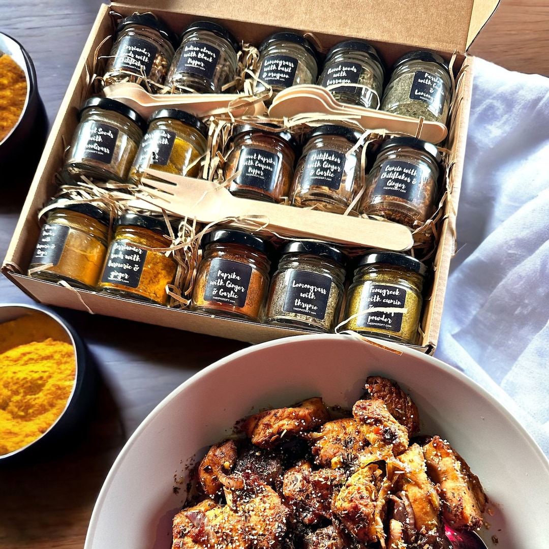 Thespicegift-all in the Aroma -15 Unique Spice Mixes – Cooking Food ...