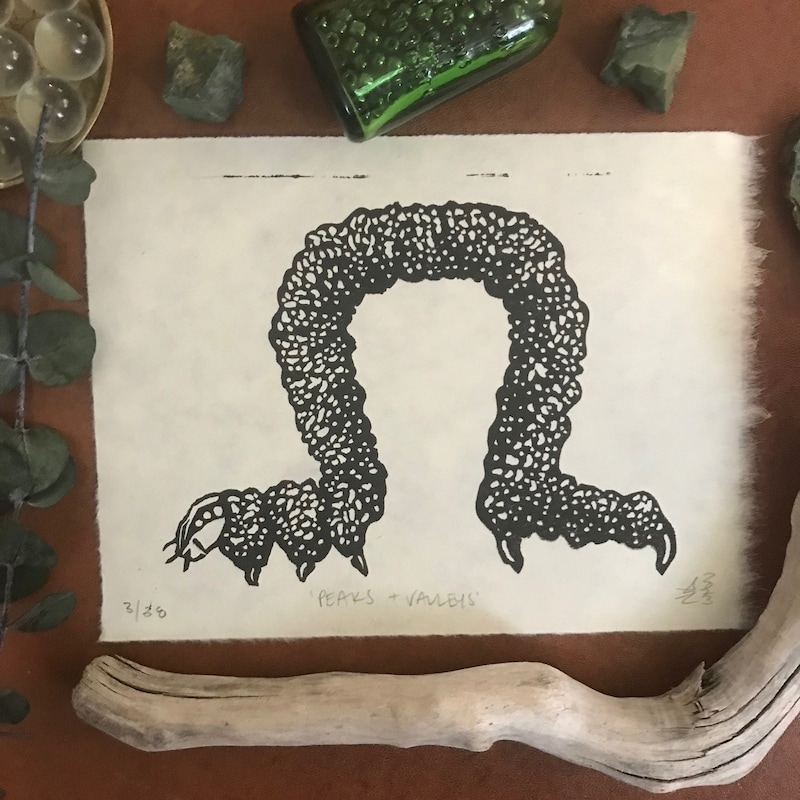 Inchworm - Etsy