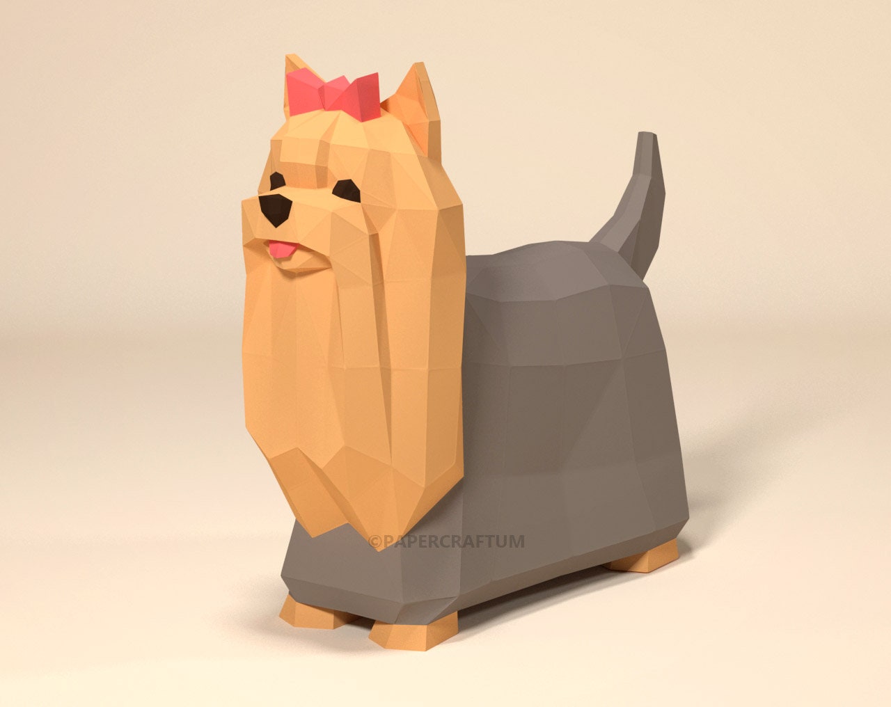 Yorkshire Terrier Papercraft Yorkie Gifts Yorkshire Terrier - Etsy