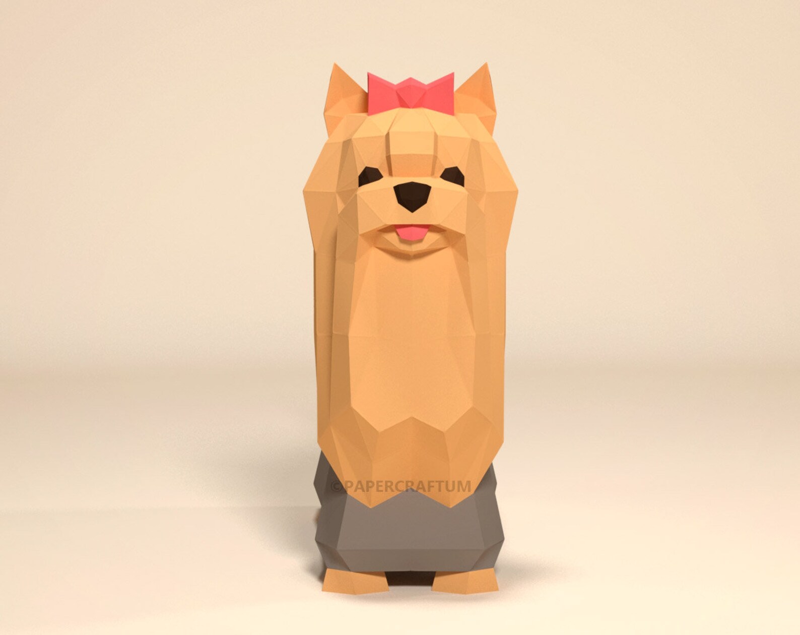 Yorkshire Terrier Papercraft Yorkie Gifts Yorkshire Terrier | Etsy