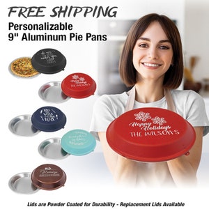 Laser Engraved Pie Pan With Custom Image, Logo, And/or Text. Pans Are 9 ...