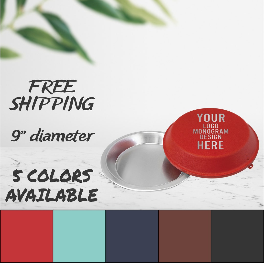 Laser Engraved Pie Pan With Custom Image, Logo, And/or Text. Pans Are 9 ...