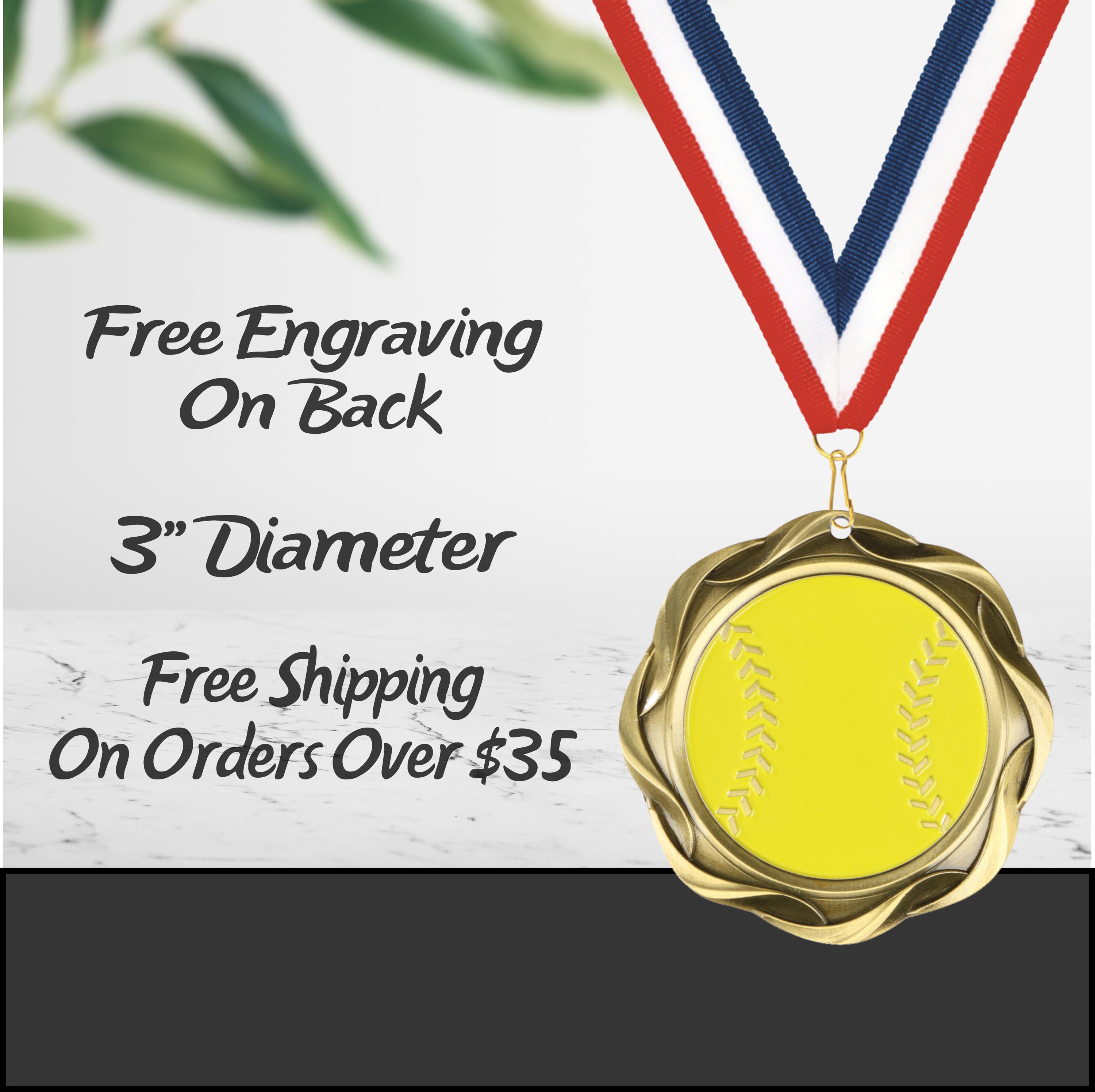 Medals With Free Engraving