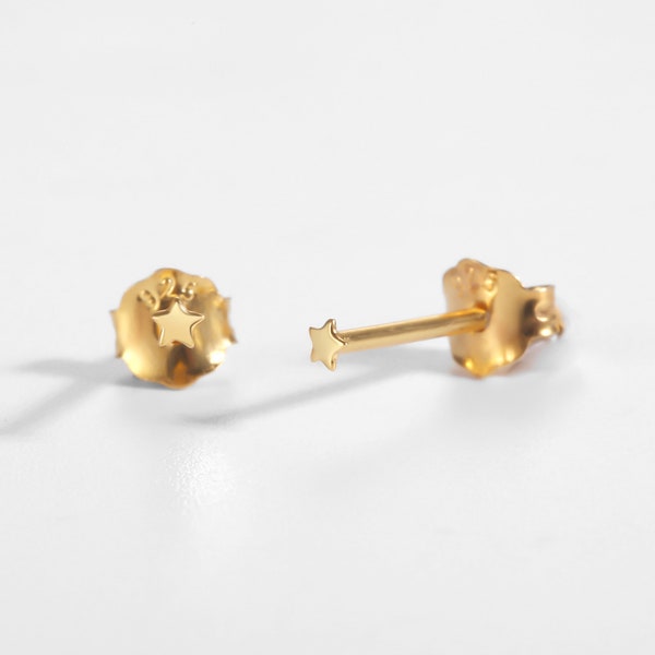 Star Stud Earrings - Etsy