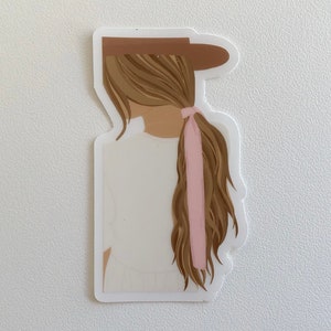 Ponytail: Sticker—clear - Etsy