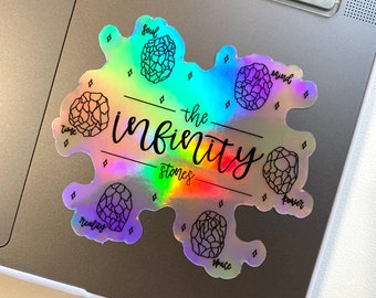 Infinity Stones Sticker - Etsy