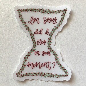 Im Sorry, Did I Step on Your Moment Black Widow : Stickerclear - Etsy